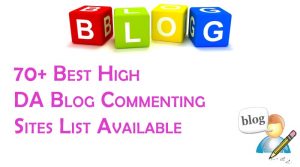 70+ Best High DA Blog Commenting Sites List Available For SEO - Blogili