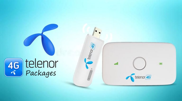 Telenor 4G Device Packages (September 2020) || Blogili